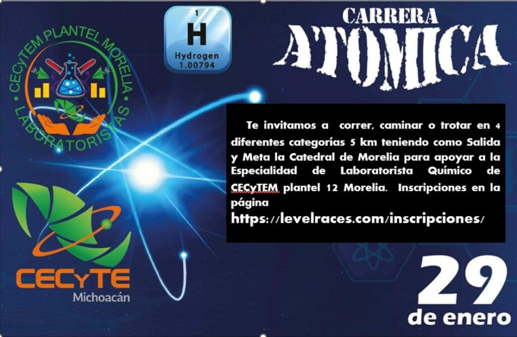 #Morelia | Invita Cecytem plantel 12 Morelia a su primera carrera ...